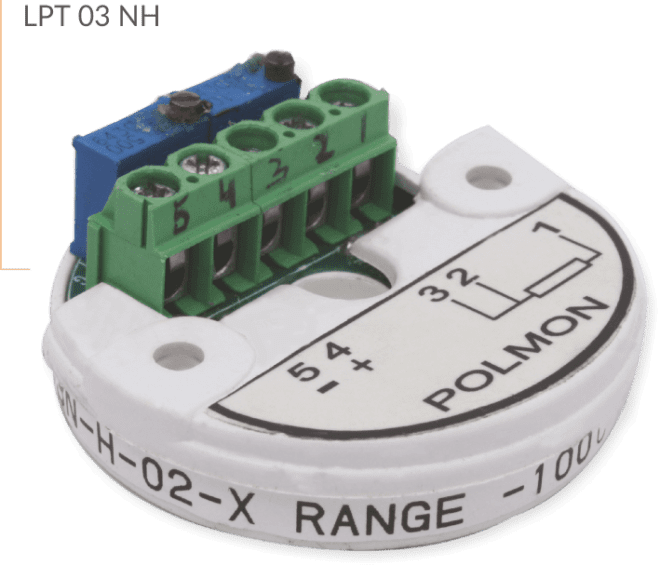 Loop Powered Temperature Transmitter - Polmon Instruments Pvt. Ltd.