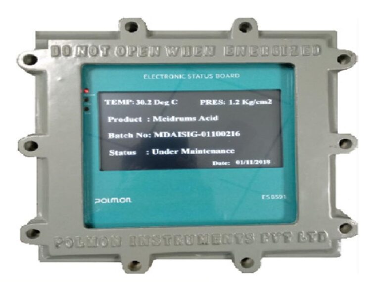 Electronic Status Board - Polmon Instruments Pvt. Ltd.